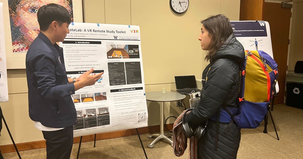 Daniel and Jae Presents Posters at CSE Industry Affiliates Research Day ...