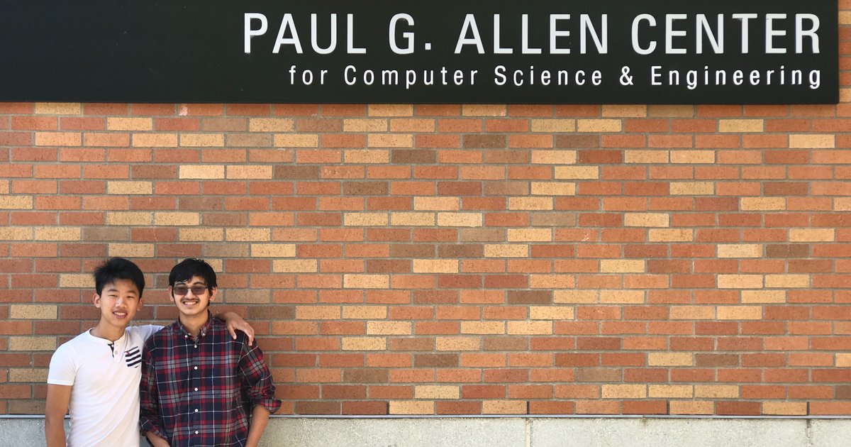 High School Interns Earn Direct Admission Into Allen School ...