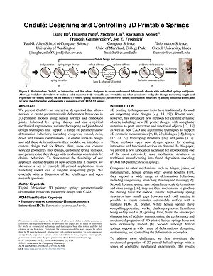 Ondulé | Makeability Lab